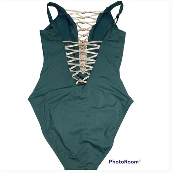 Bleu Rod Beattie | Swim | Bleu Rod Beattie Palm Green Kore One Piece ...